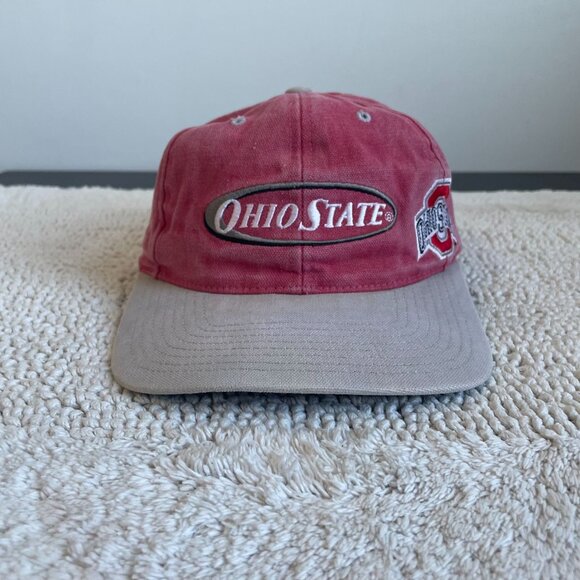 TWINS ENT | Accessories | Vintage Ohio State Buckeyes Strap Back Dad ...